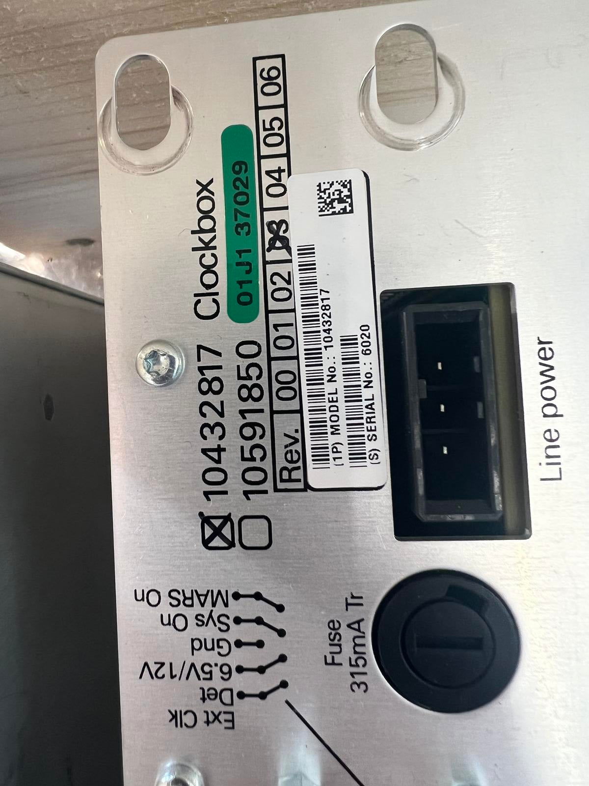 10432817 Siemens Clockbox