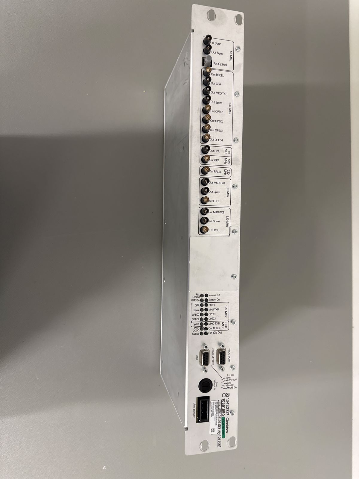 10432817 Siemens Clockbox